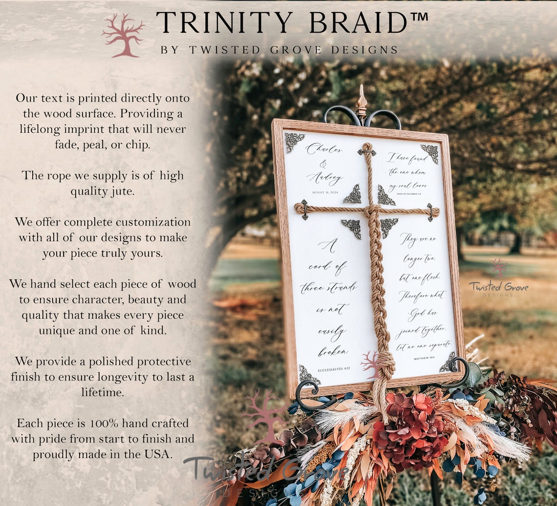 A Cord of Three Strands What God Has Joined Together Let No One ...