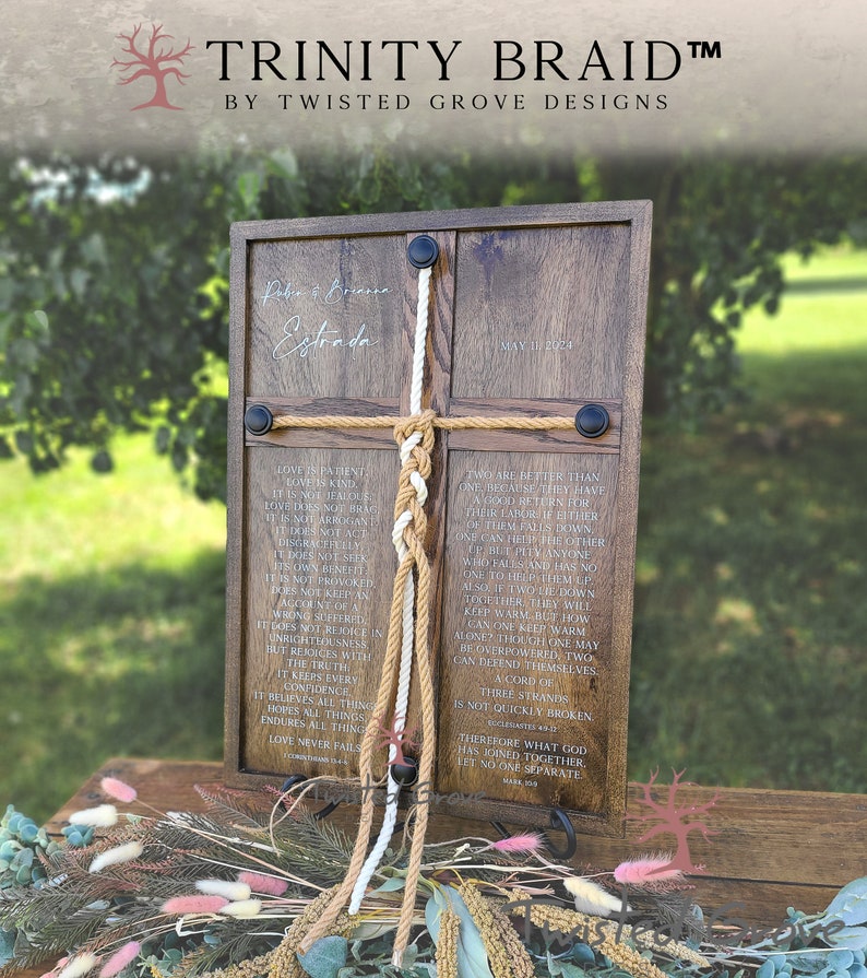 Corinthians Love Passage, A Cord of Three Strands, What God Has Joined ...