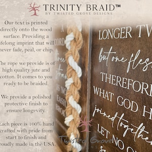 A Cord of Three Strands | What God Joined Together | Trinity Braid ...