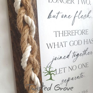A Cord of Three Strands, What God Joined Together, Wedding Unity ...