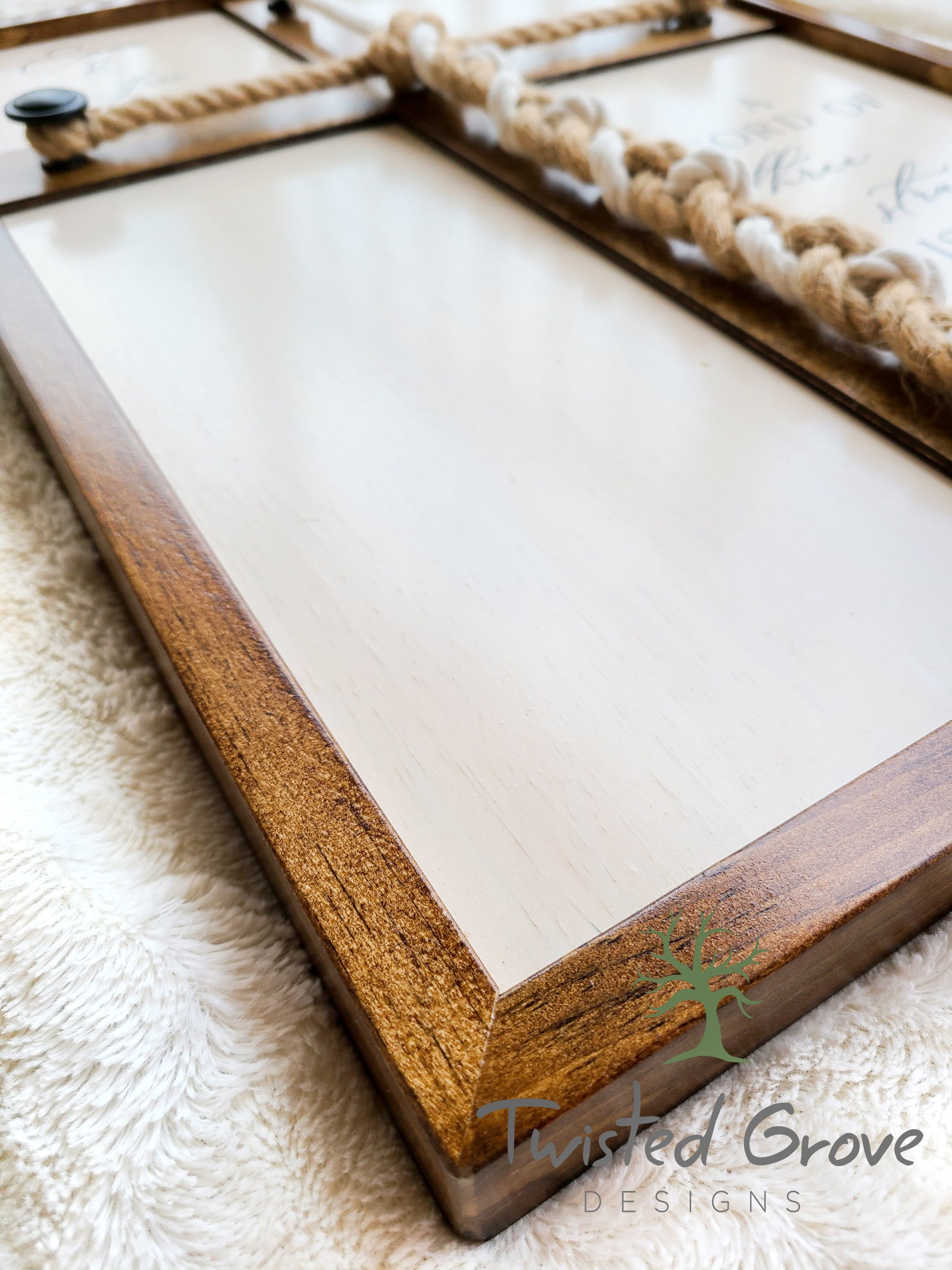 A Cord of Three Strands Unity Ceremony Braided Cord Cross Sign - Etsy