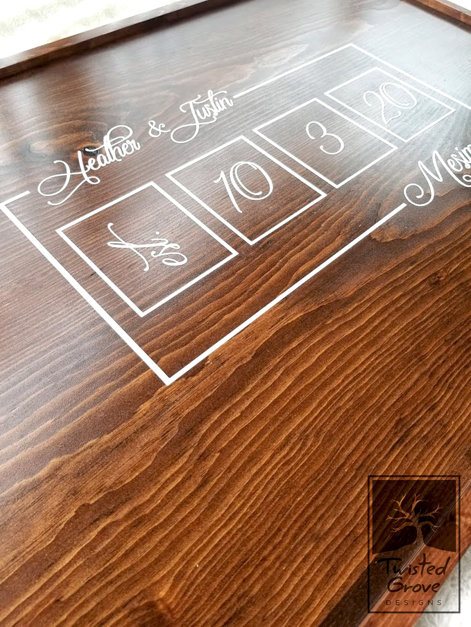 Wedding Guest Book Alternative Personalized Sign Large | Etsy
