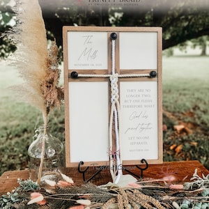 Custom Trinity Braid for Unity Ceremony, Personalized Wedding Rustic ...