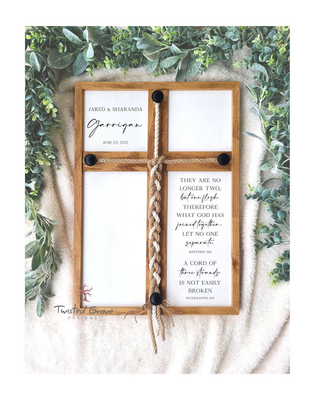 A Cord of Three Strands | What God Joined Together Unity Ceremony ...
