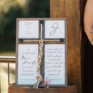 Personalized Trinity Braid ™, Cord of Three Strands Cross, Unity ...