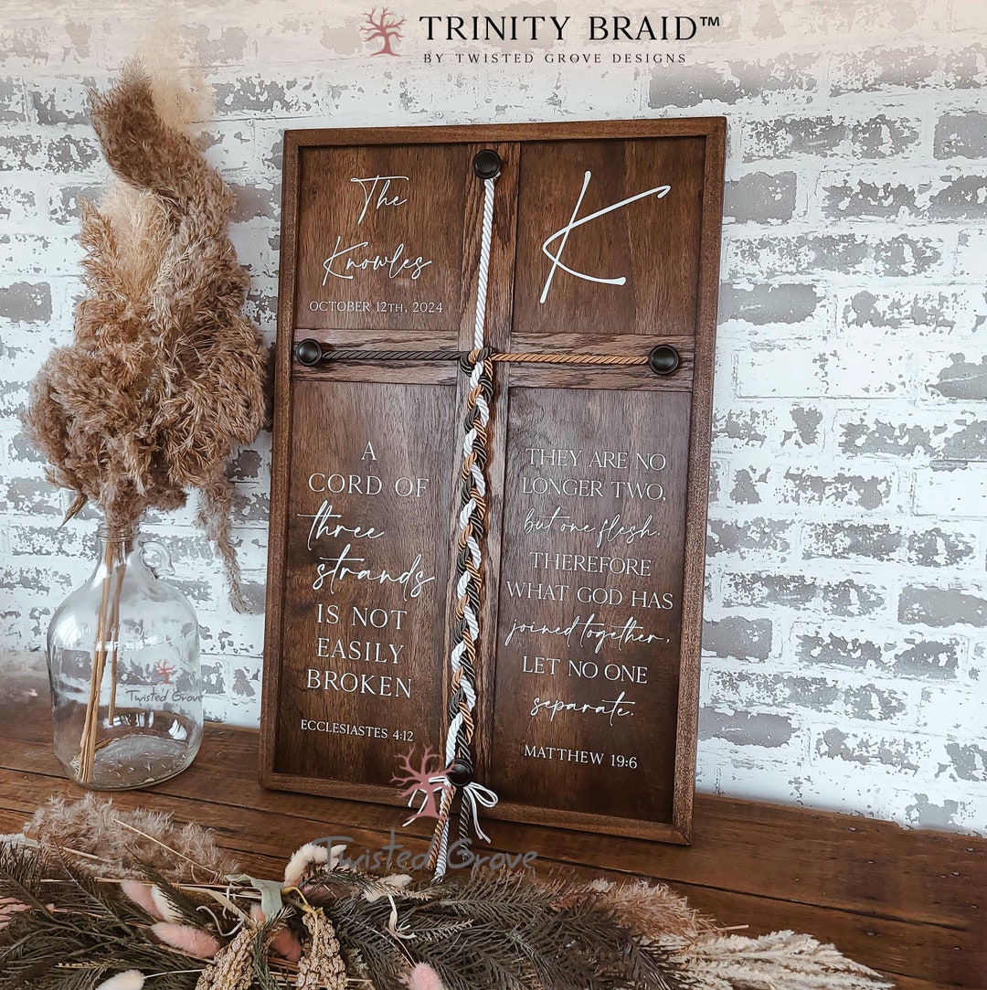 A Cord of Three Strands | What God Joined Together | Trinity Braid ...