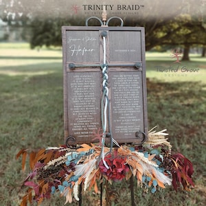 Personalized Trinity Braid -custom Cord of Three Strands - Unity Sign ...