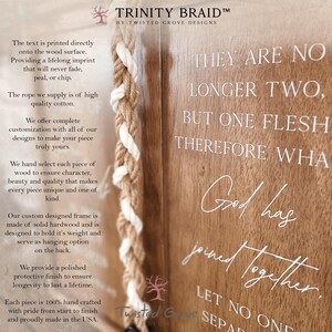 A Cord of Three Strands | What God Joined Together | Trinity Braid ...