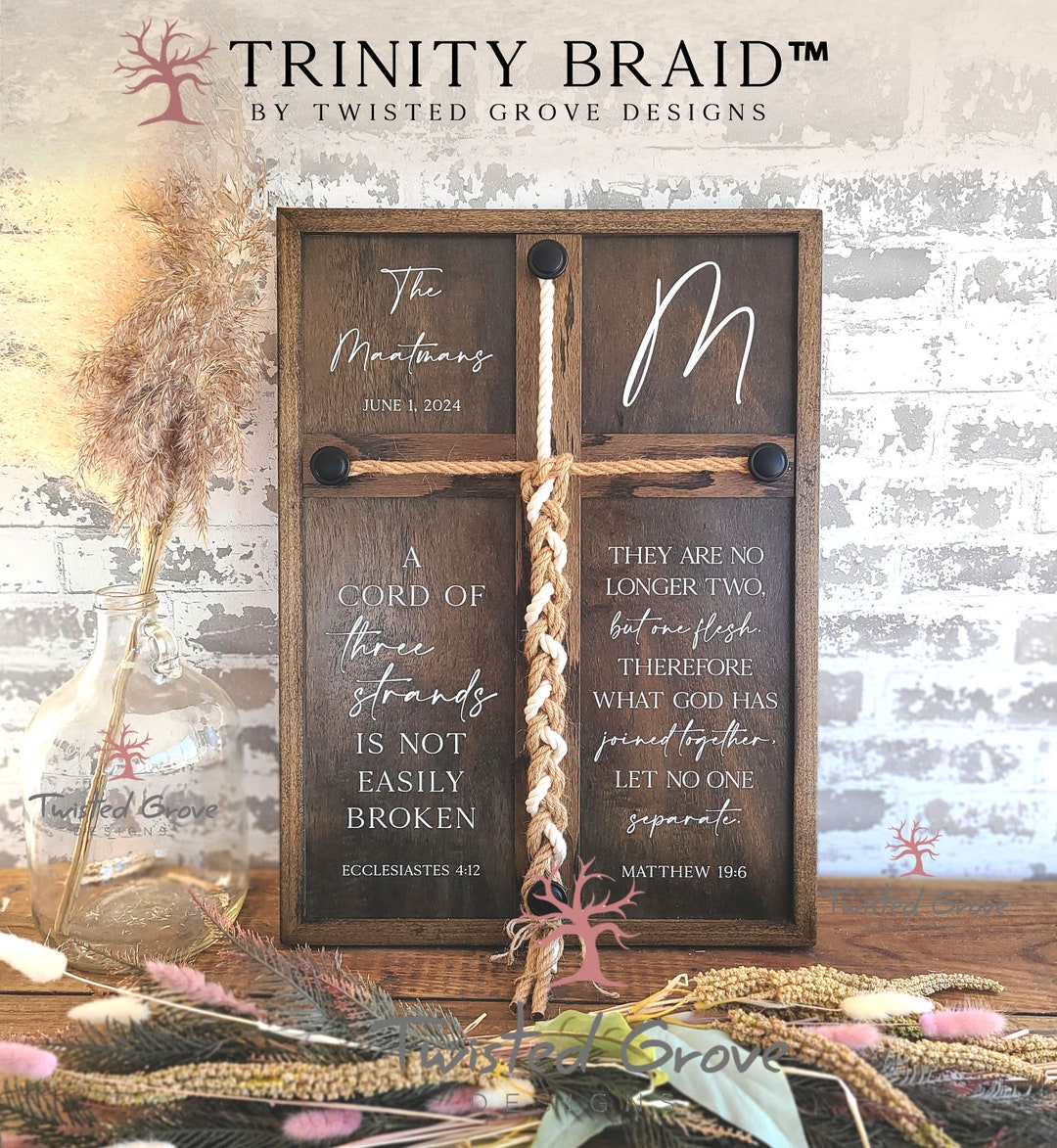 A Cord of Three Strands | What God Joined Together | Trinity Braid ...