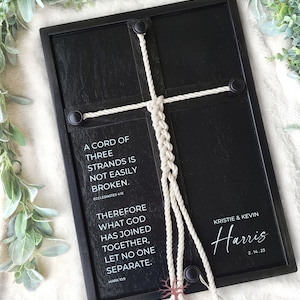 A Cord of Three Strands | What God Joined Together | Wedding Unity ...