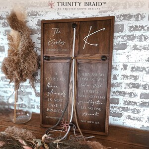 A Cord of Three Strands | What God Joined Together | Trinity Braid ...
