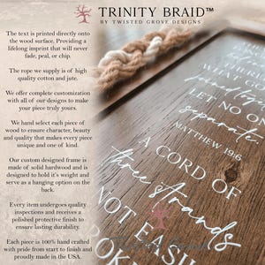 A Cord of Three Strands | What God Joined Together | Trinity Braid ...
