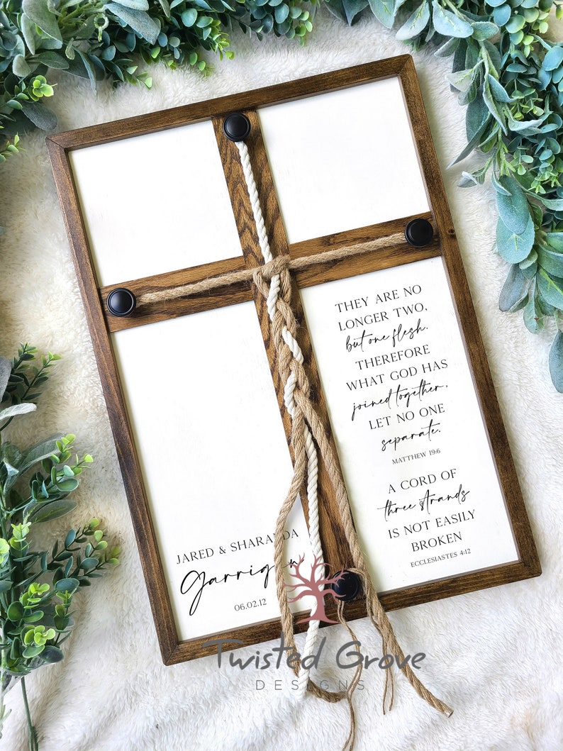 A Cord of Three Strands | What God Joined Together Unity Ceremony ...