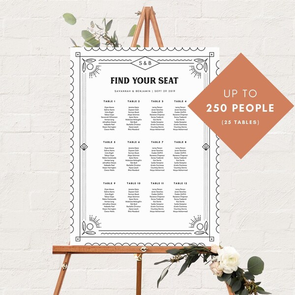 Art Deco Chart - Etsy