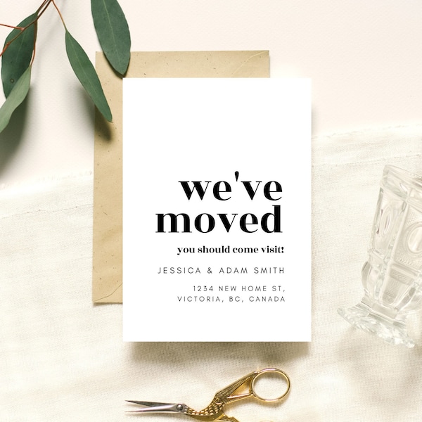Moving Announcement - Etsy