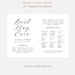 Wedding Program Fan - Best Day Ever - Wedding Program Template ...