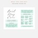 Wedding Program Fan - Best Day Ever - Wedding Program Template ...