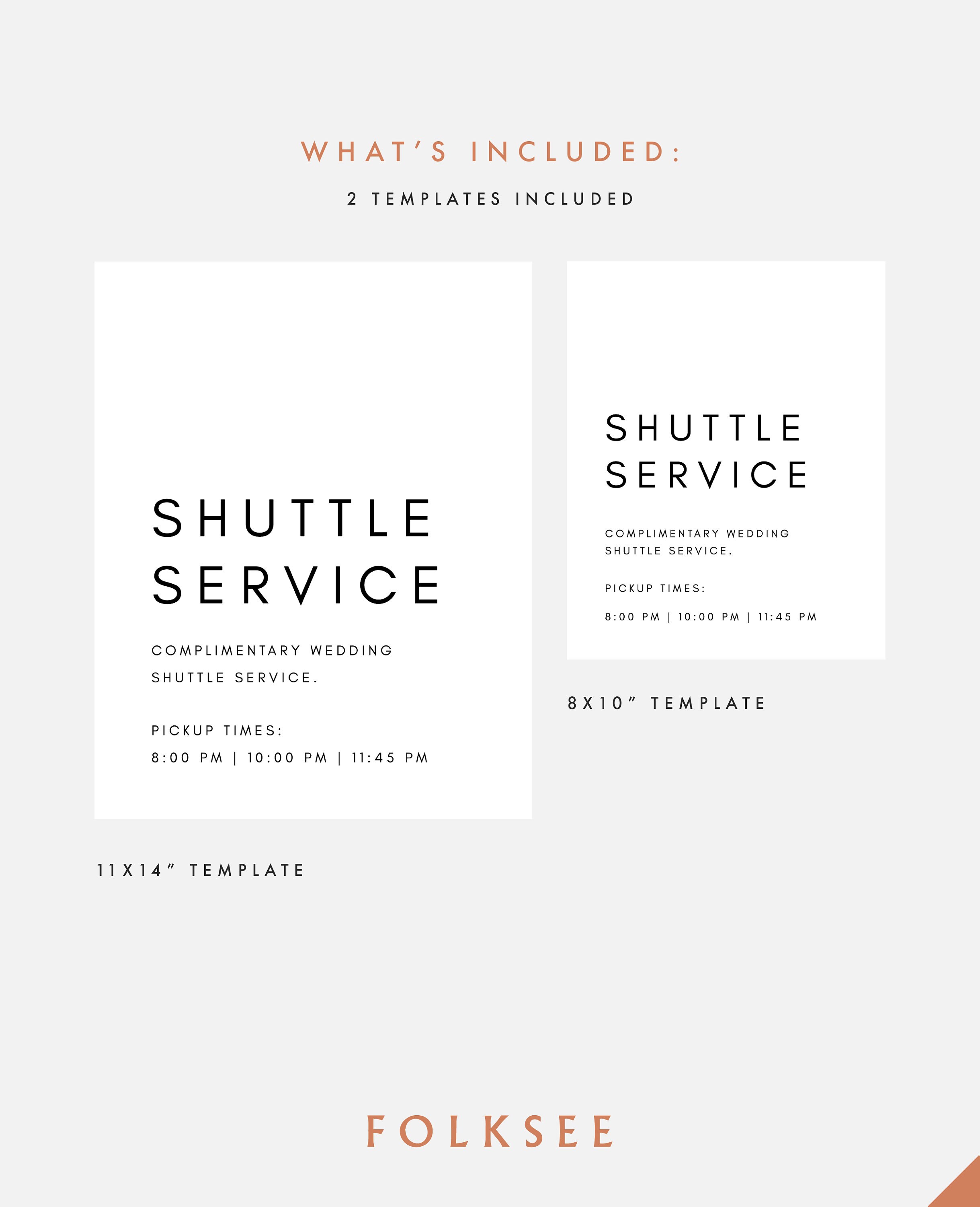 Shuttle Service Sign - Modern - Wedding Shuttle Sign - Shuttle Sign ...