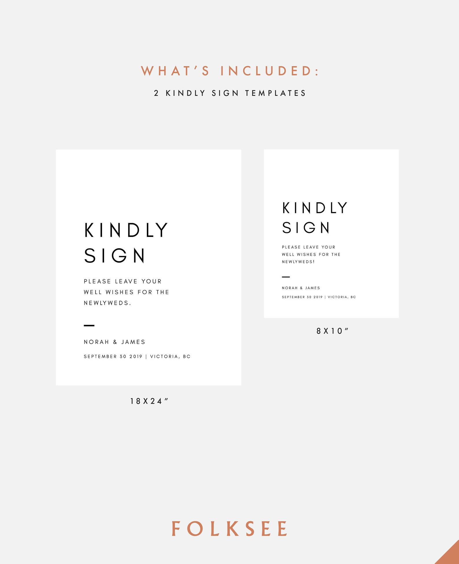 Guestbook Alternative Sign - Kindly Sign - Modern - Printable Guest ...