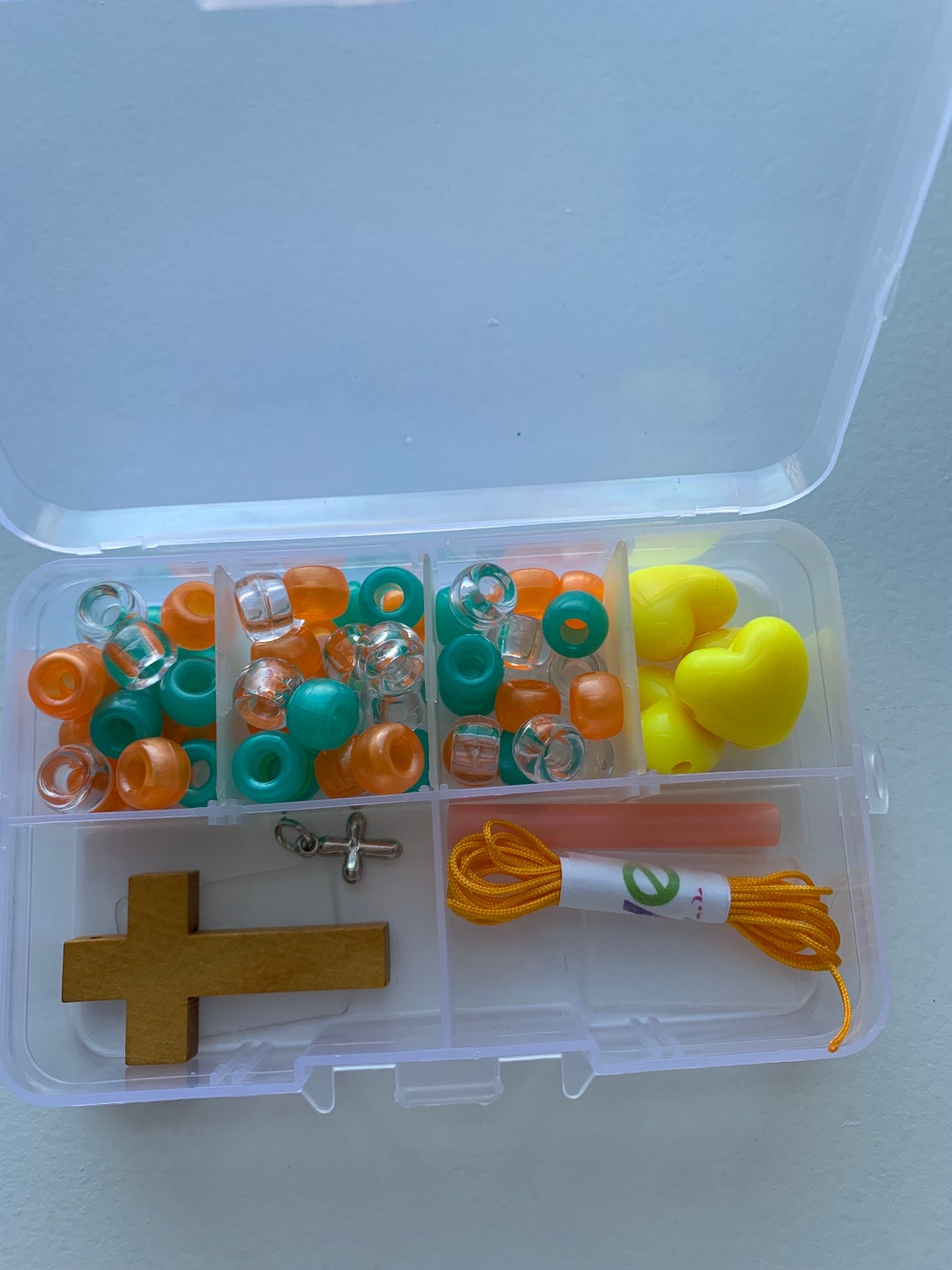 Love Rosary Making Kit Catholic Crafts DIY Prayer Beads - Etsy