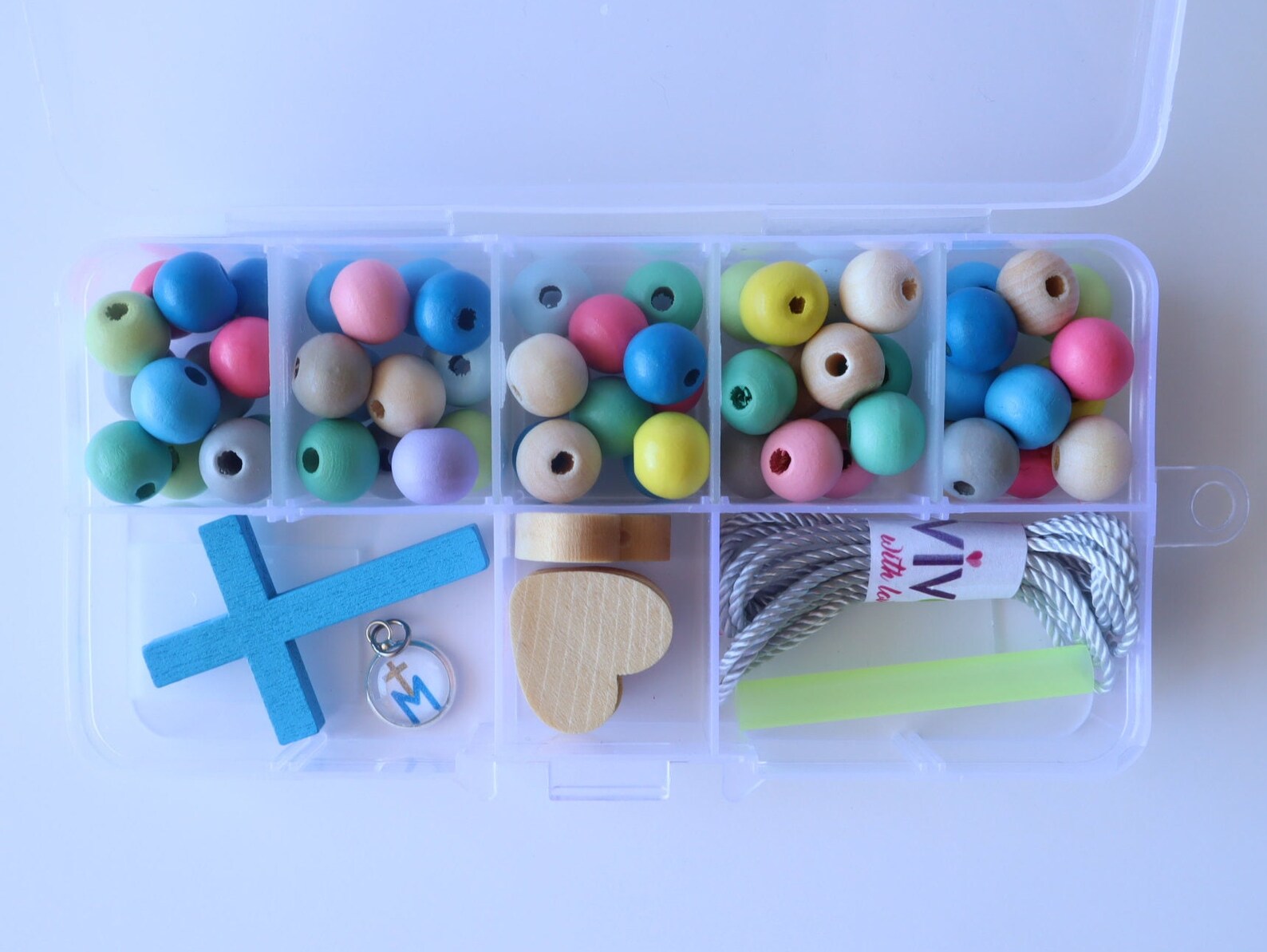 Rosary Making Kit Craft Kit Bead Rosary First Communion - Etsy