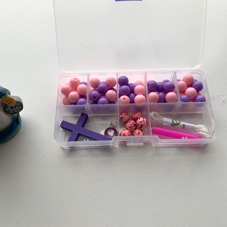 Rosary Making Kit, DIY Rosary, Craft Kit, First Communion, Make Your ...