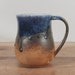 Blue Mug Blue Coffee Mug Blue Tea Cup Coffee Mug Pottery - Etsy
