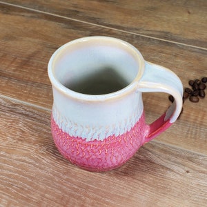 Handmade Pink Coffee Mug - Etsy