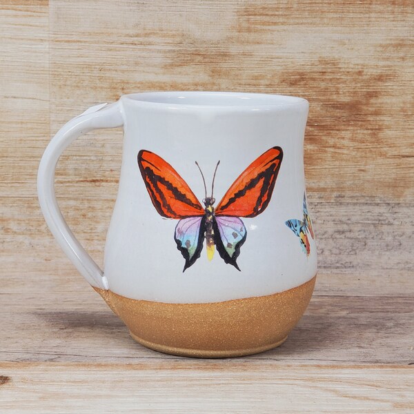 Butterfly Coffee Mug - Etsy