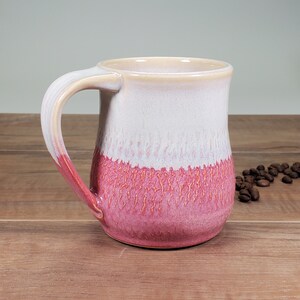 Handmade Pink Coffee Mug - Etsy