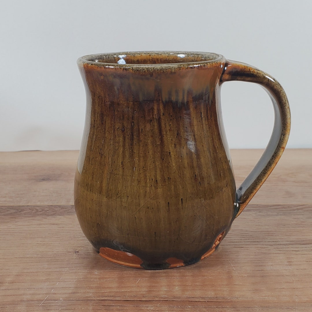 Stoneware Coffee Mug, Pottery Mug, Stoneware Mug, Wheel Thrown Pottery ...