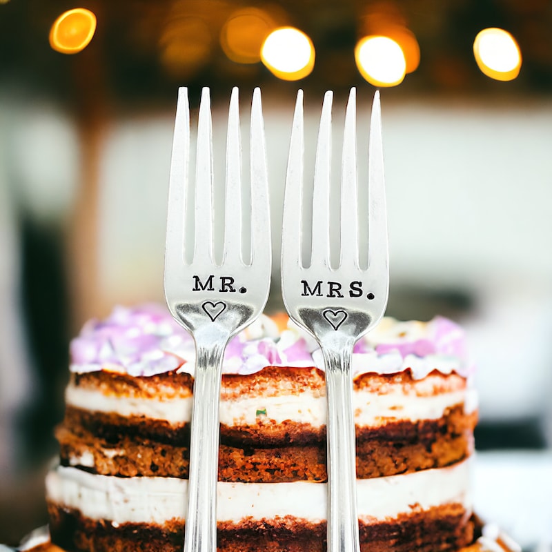 Wedding Cake Forks - Etsy