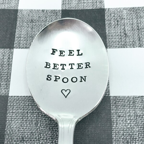 Hand Stamped Spoon - Etsy