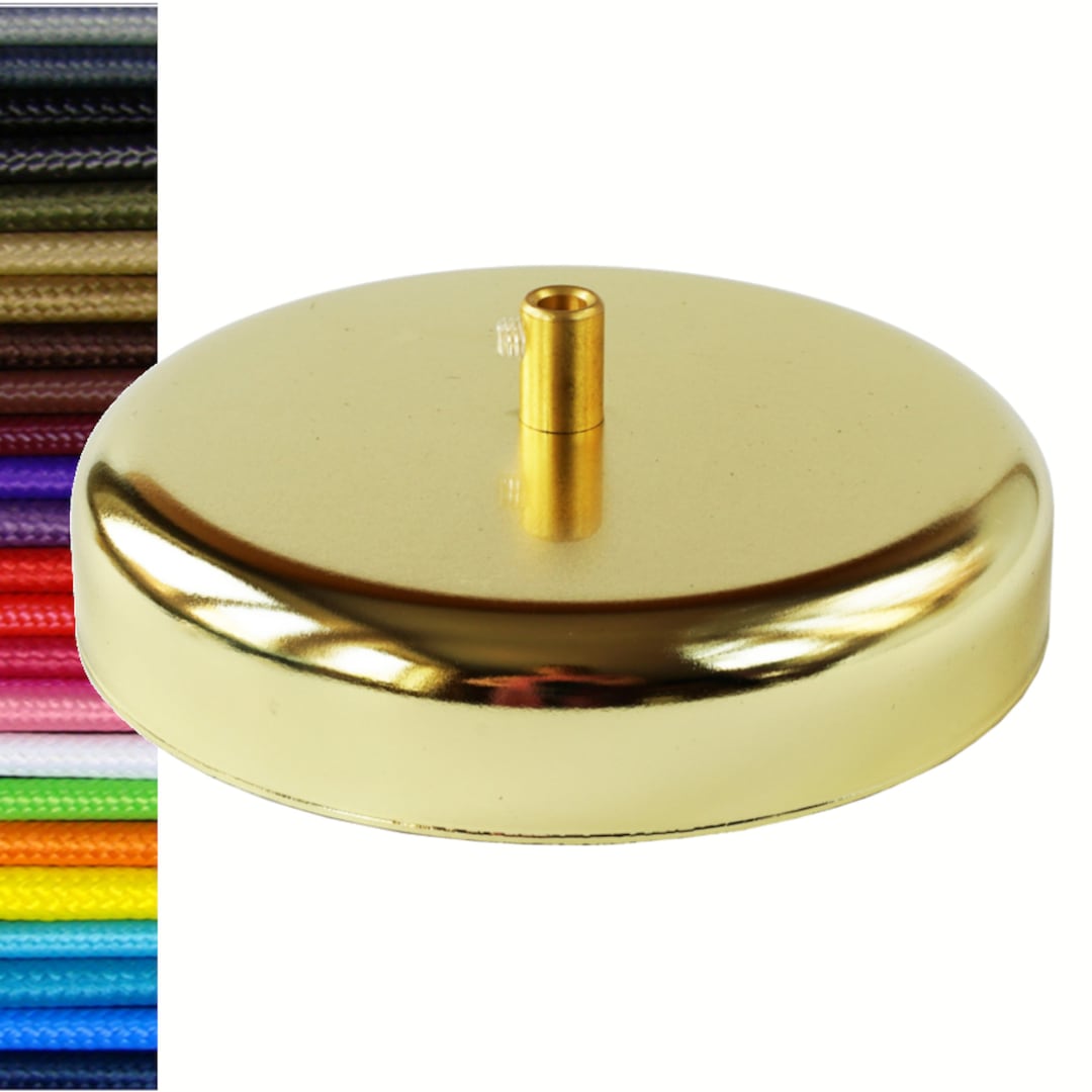 Gold Ceiling Rose 1, 3, 4, 5, 6, 7, 8, 9 for Pendant Lamp Industrial ...