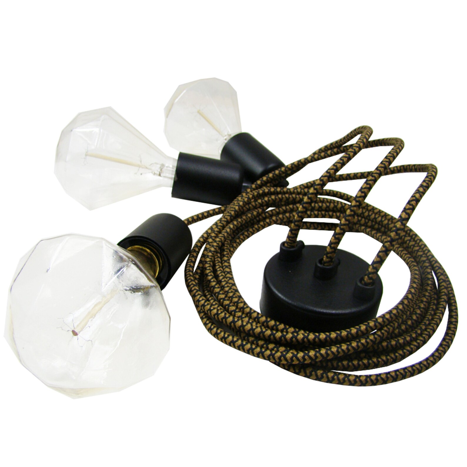 White Black Spider 3, 5, 7, 9 Lamp L 7 Port White Pendant Lamp L 3 Arm ...