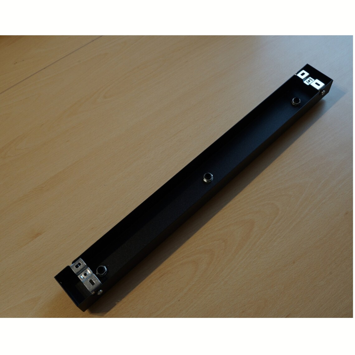 Black Rectangle Canopy 50cm 2-5 Ports Metal Ceiling Rose for - Etsy