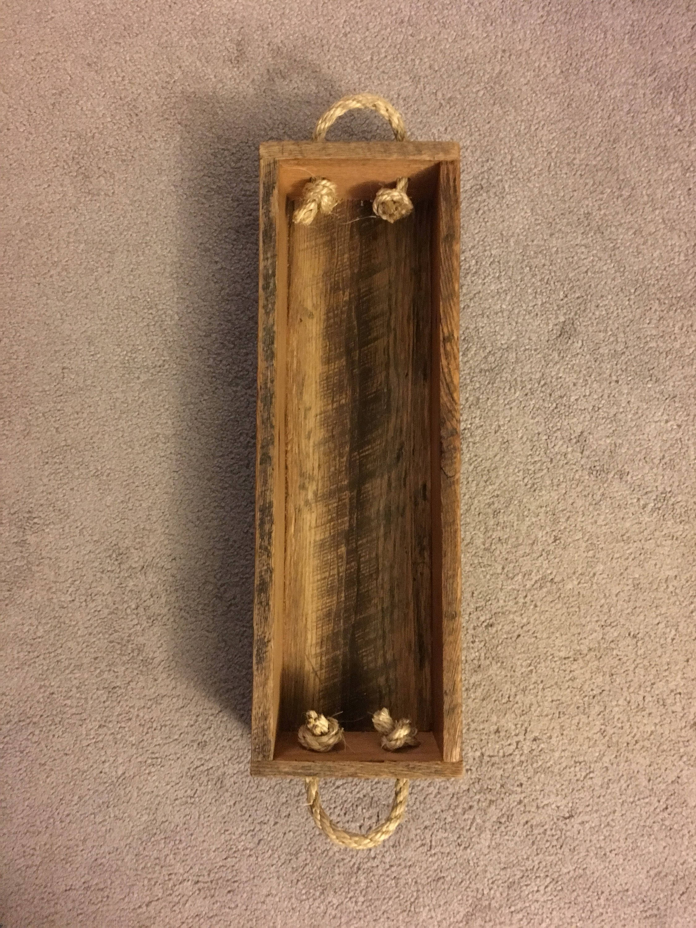 Reclaimed Barn Wood Large Trough - Etsy