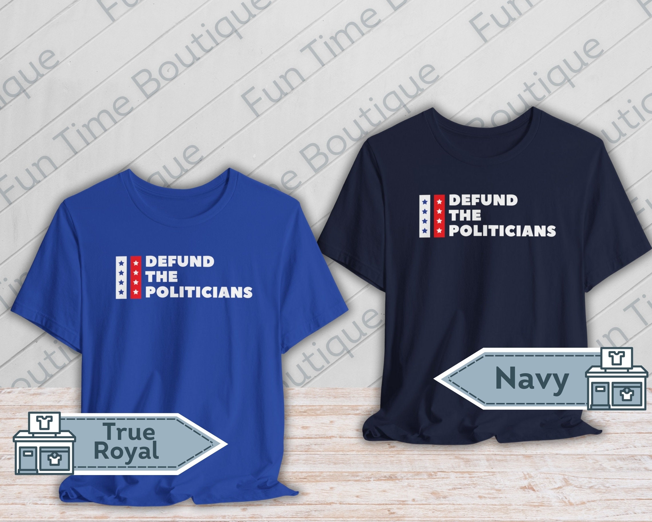 Defund the Politicians, Political Humor, Funny Political T-shirts ...
