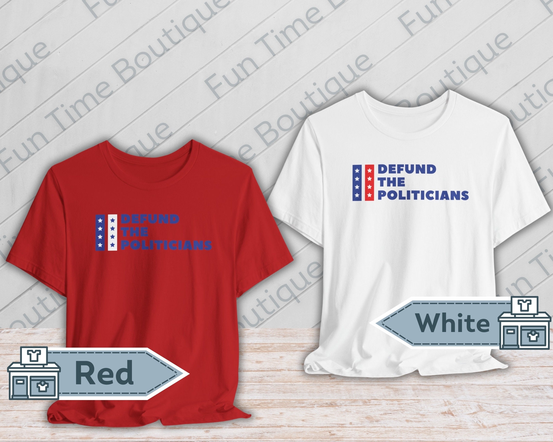 Defund the Politicians, Political Humor, Funny Political T-shirts ...