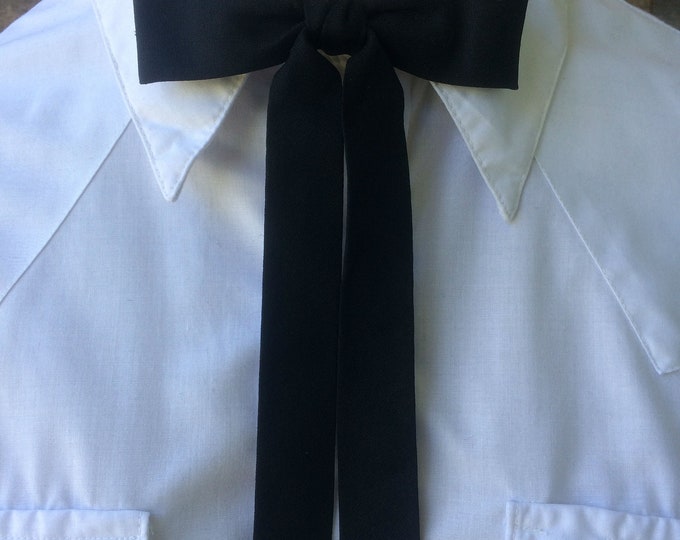 1950s-60s Western Bow Tie Vintage Cowboy Style Bowtie | Country Western ...