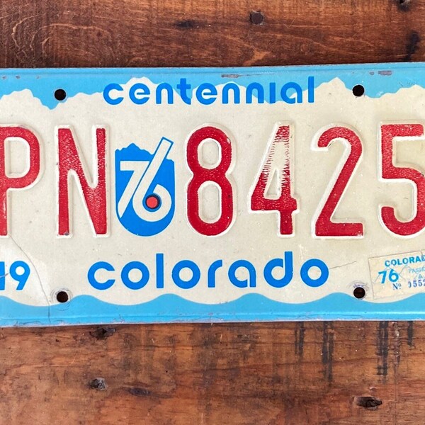1976 License Plate - Etsy