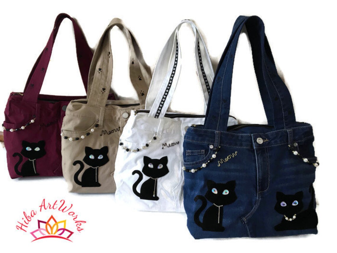 Made to Order - Handmade Handbag for Women, Denim, Jeans Handbag ...
