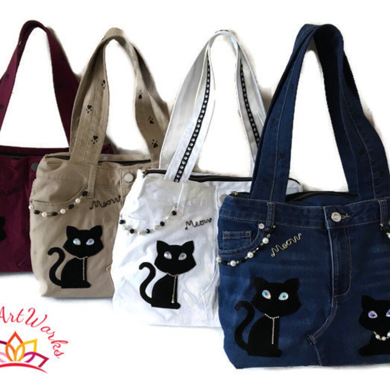 Cat Handbag - Etsy