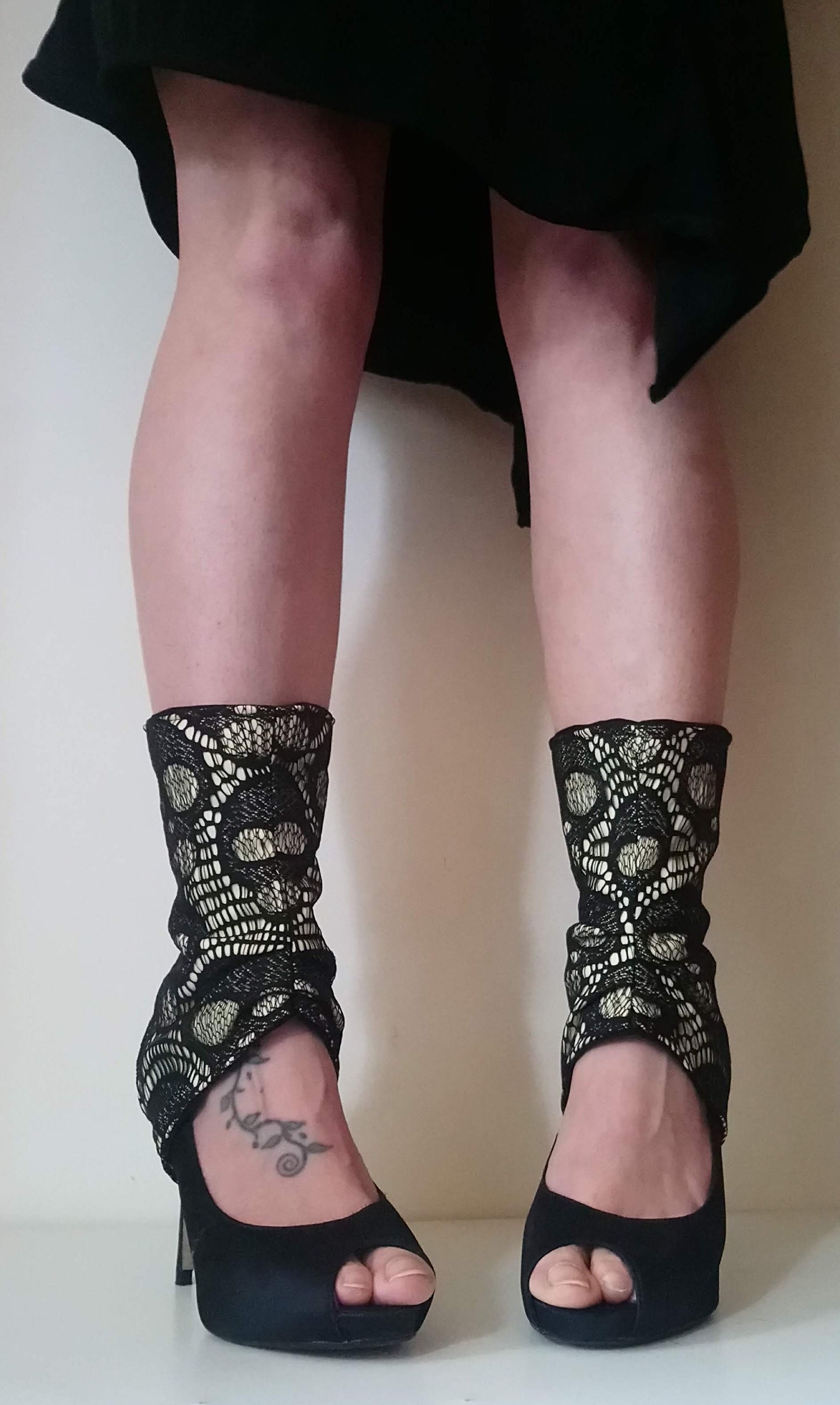 Gothic Steampunk Skull Spats, Versatile Feet Accessory-ankle Warmers ...