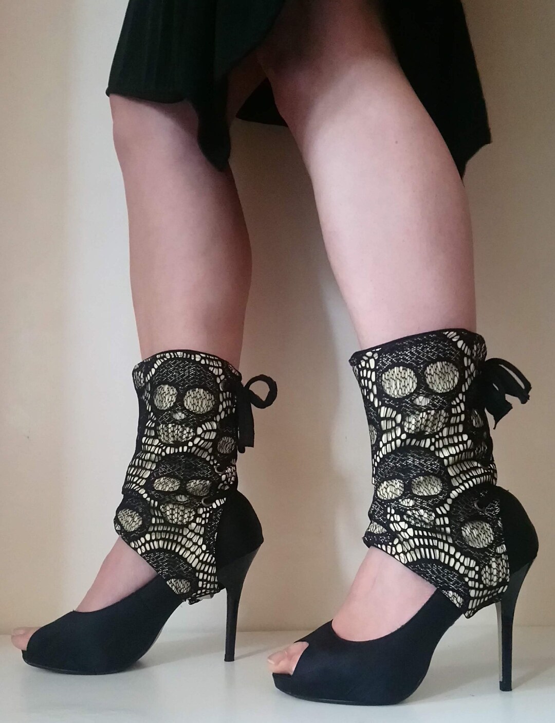 Gothic Steampunk Skull Spats, Versatile Feet Accessory-ankle Warmers ...