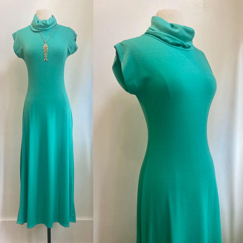 Funnel Neck Dress - Etsy