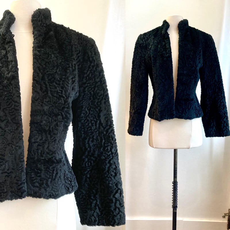 Vintage Fur Jacket - Etsy
