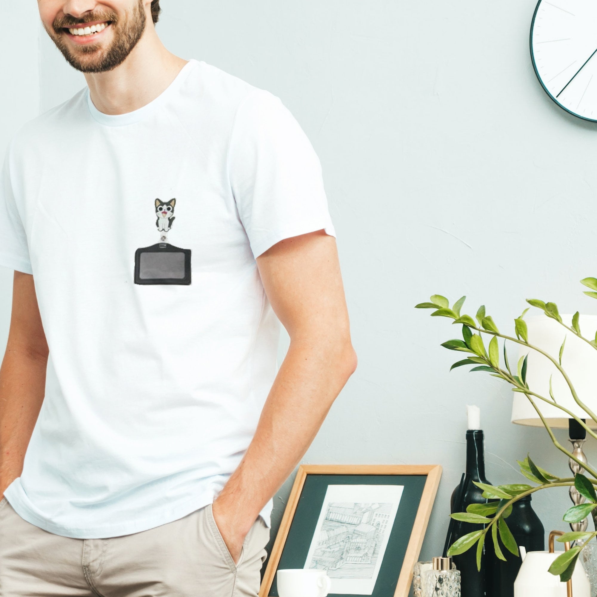 Retractable Badge Clip | ID Card Student Nurse Bus Train Pass Holder ...