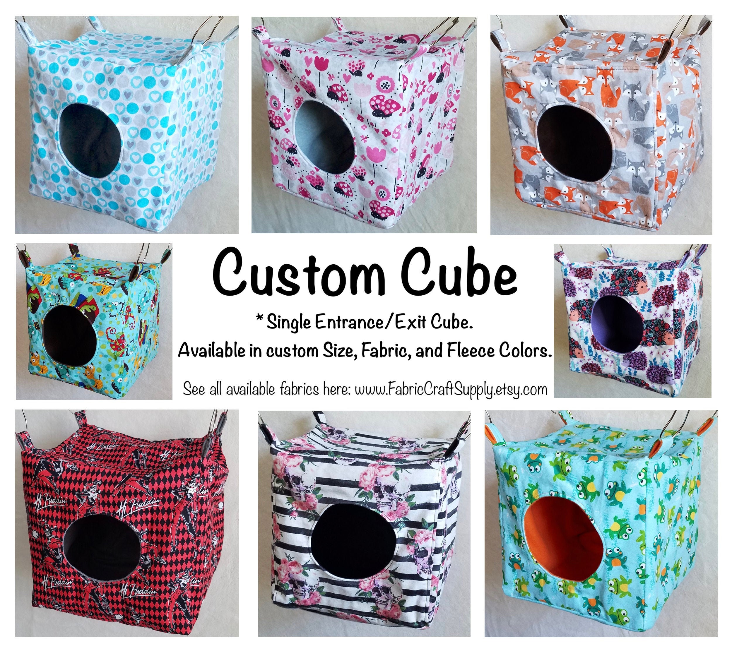 Cube Hammock Custom Order Multiple Sizes Colors and - Etsy