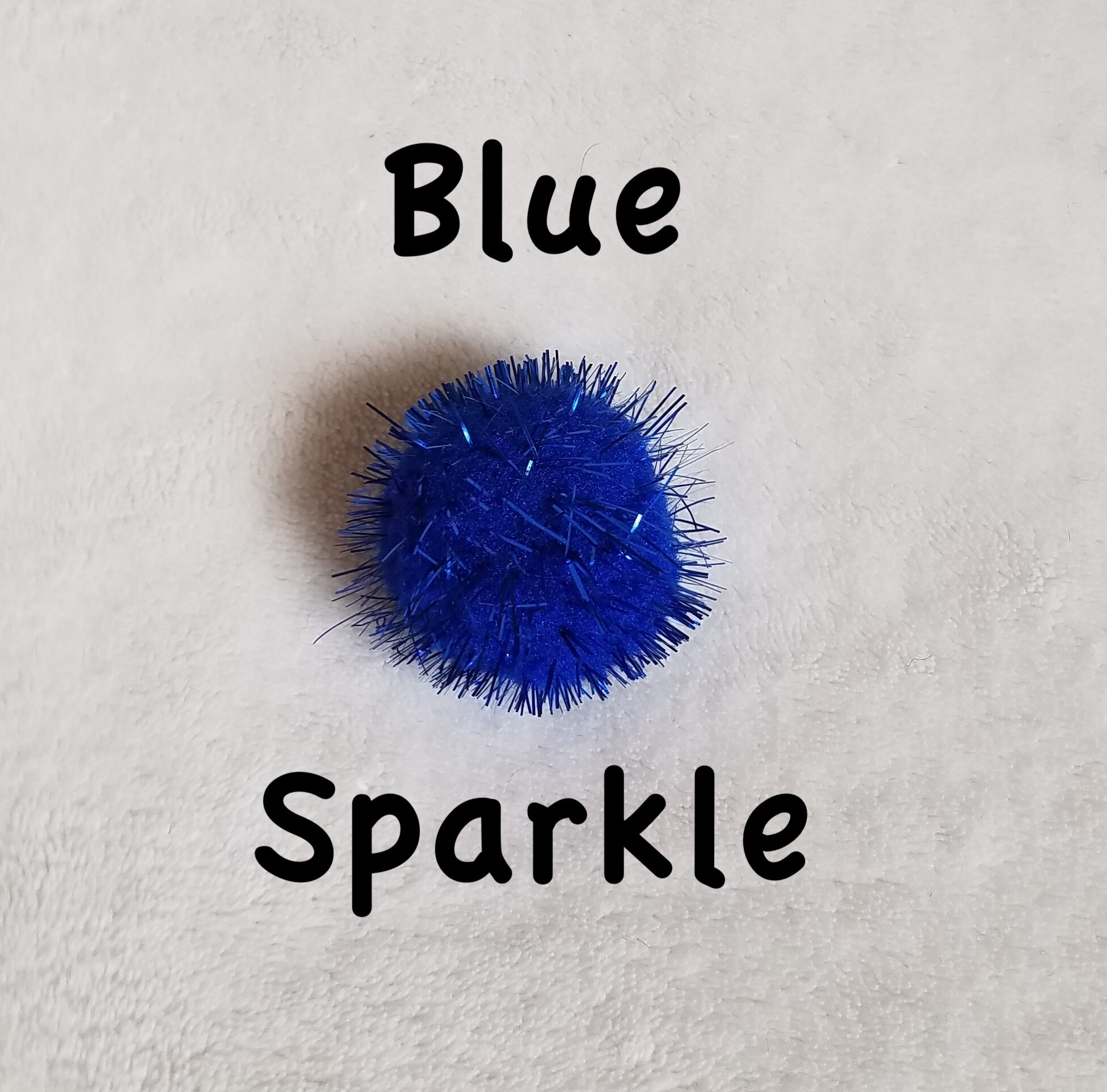 0.5 Sparkle Pompom LOT X20/x24 Count Rat Toy Cat | Etsy